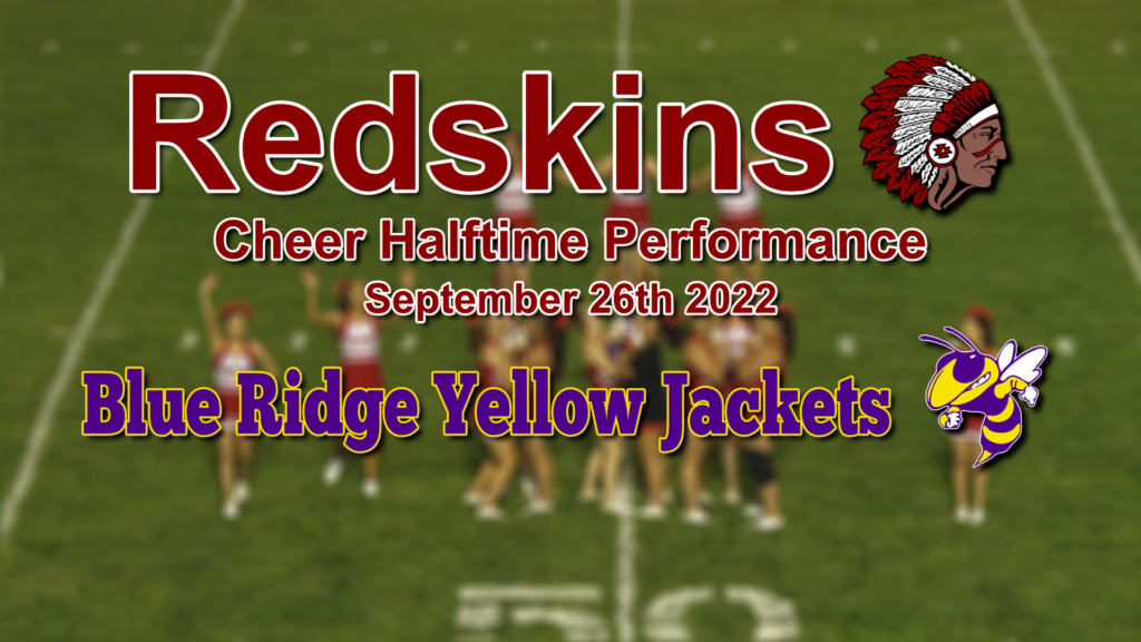 2022 Cheer Halftime – Blue Ridge – LosMadrids.com